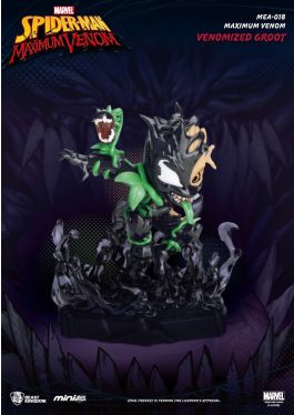 Beast-Kingdom USA | Mini Egg Attack Maximum Venom Venomized Spider-Man