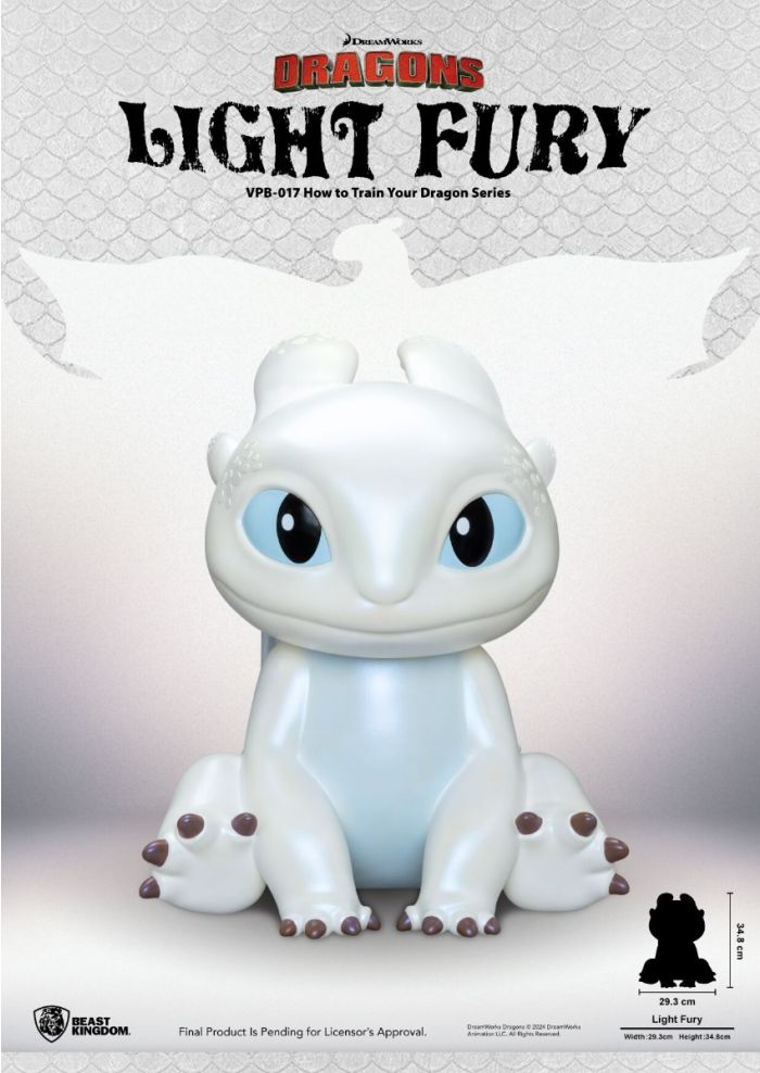 White Night Fury Dragon Toy